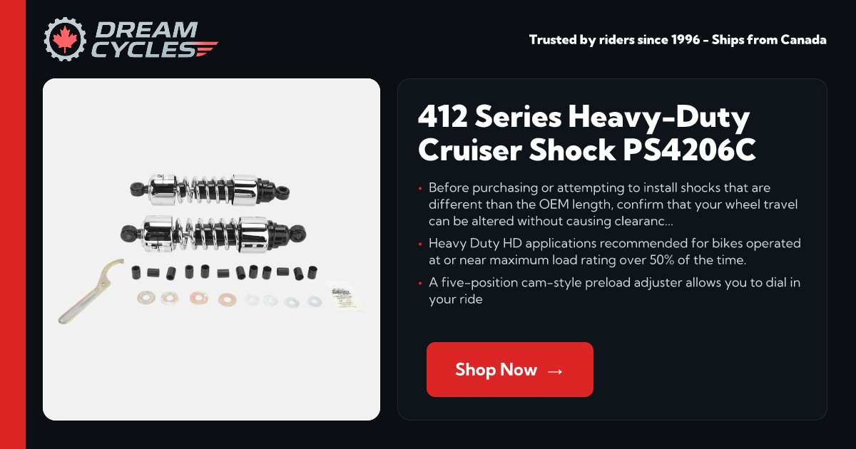 412 Series Heavy-Duty Cruiser Shock 12.5 [412-4206C] - $623.95 : Dream ...